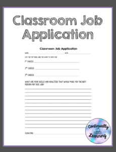 14 of the Best Classroom Jobs – Continually Learning