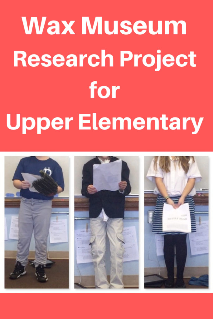 Wax Museum Project for Upper Elementary – Continually Learning